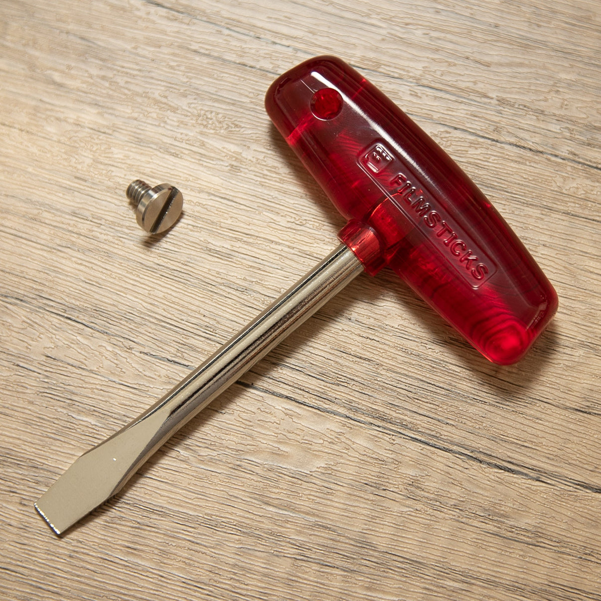 Filmsticks T-Bar T-Handle Slotted Screwdriver 10mm (Extended Shaft Len ...